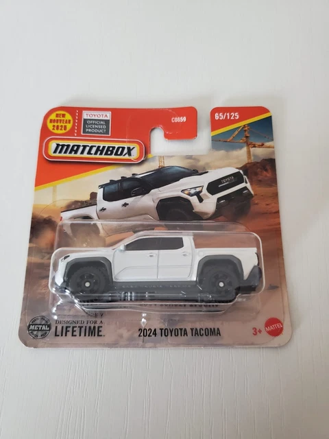 MATCHBOX 2024 TOYOTA Tacoma 4x4 Pickup Truck AWD 1:64 Diecast Toy Model Unopened £12.99 ...