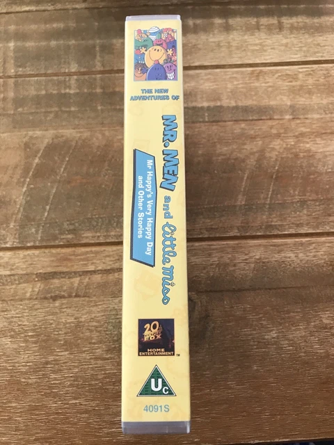 MR MEN AND Little Miss Mr Happy’s Very Happy Day VHS Video Childrens ...
