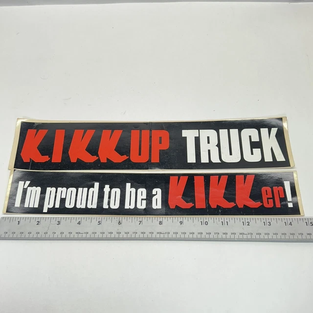 VINTAGE KIKK HOUSTON Texas Radio Station Bumper Sticker's NOS $89.99 ...