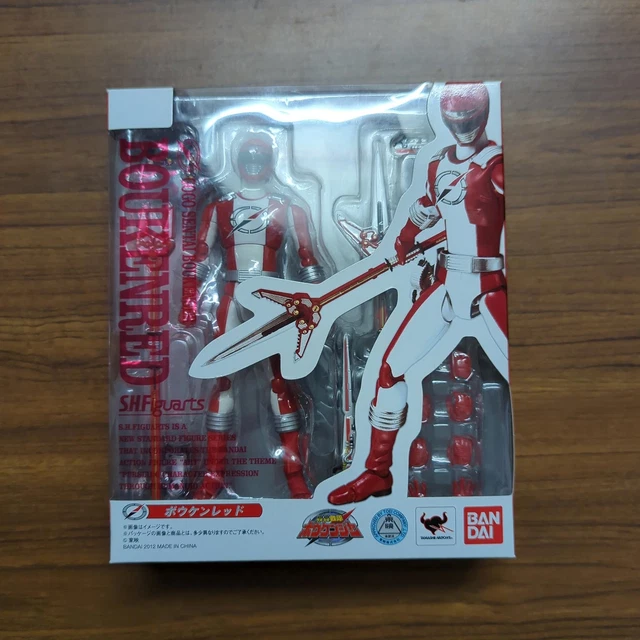 FIGURINE ARTICULÉE S.H.FIGUARTS GoGo Sentai Boukenger BOUKEN RED BANDAI ...