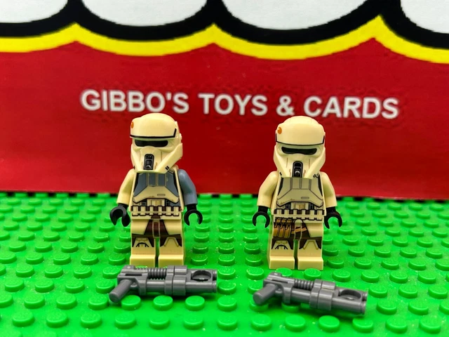 LEGO A SCARIF SHORETROOPER & CAPTAIN minifigure STAR WARS sw0815 sw0787 ...