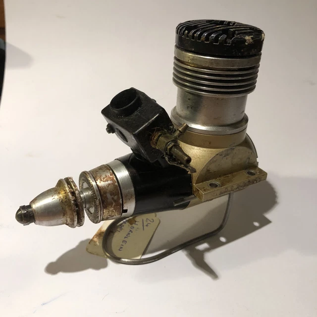 HOERNLEIN PROFI 40 R/C Vintage Model Engine And Parts Orig Box PROJECT ...