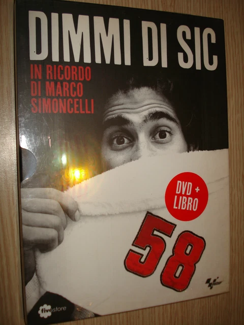 BOOK+DVD DIMMI DE Sic IN Souvenir De Marco Simoncelli Supersic Motogp Moto Gp EUR 11,54 ...