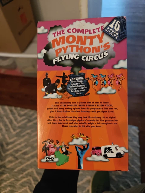 THE COMPLETE MONTY Python's Flying Circus 16-Ton Megaset (DVD) $23.48 ...