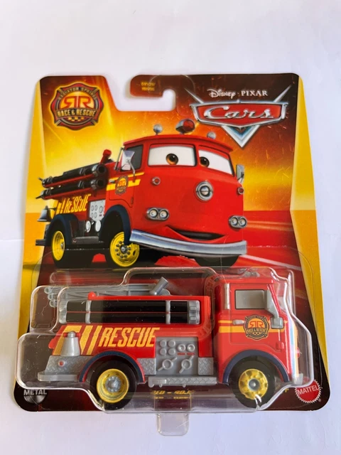 DISNEY PIXAR CARS Race & Rescue Red (Fire Engine) - UK Item Sealed! £34 ...