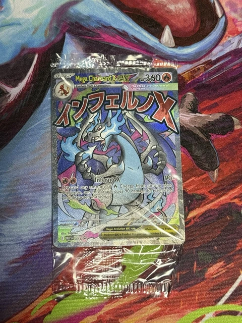 POKÉMON TCG MEGA Charizard X EX MEP 023 – UPC Promo – Sealed £42.30 ...