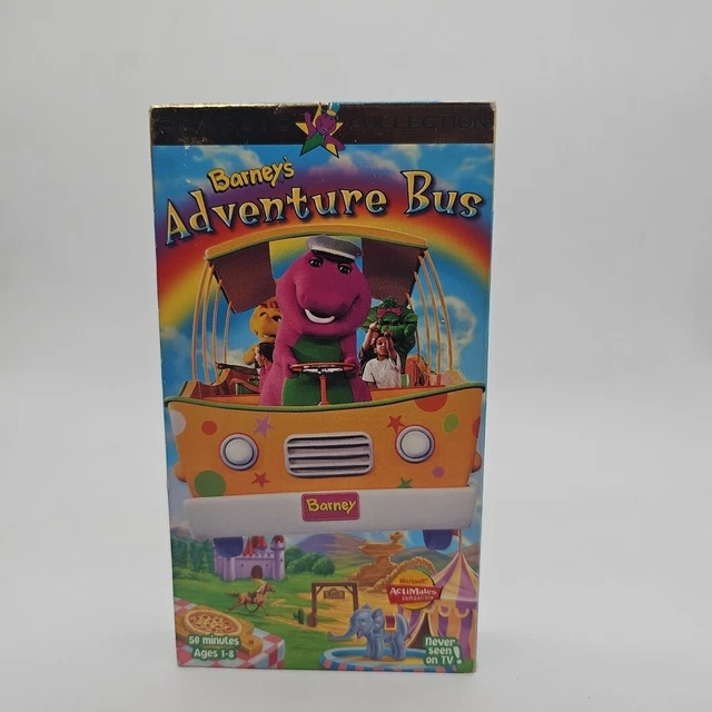 BARNEY'S ADVENTURE BUS VHS Classic Collection Children's £6.81 ...