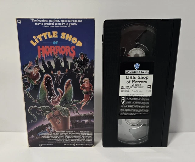 LITTLE SHOP OF Horrors VHS Tape (1991) £10.53 - PicClick UK