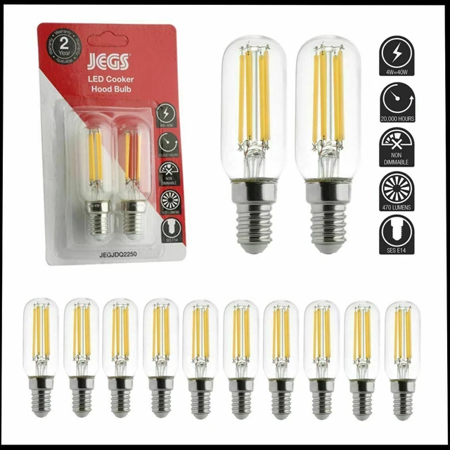JEGS COOKER HOOD Extractor Fan Appliance Led Light Bulb Lamp 4 Watt ...