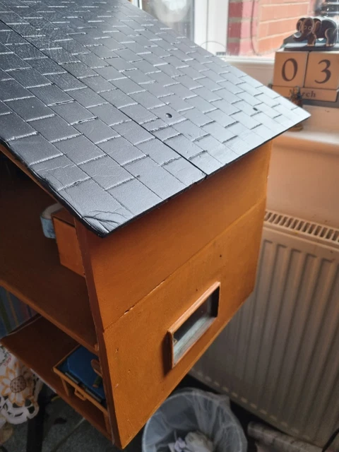 HAND MADE MODERN Dolls House with Furniture and Accessories £104.70 ...