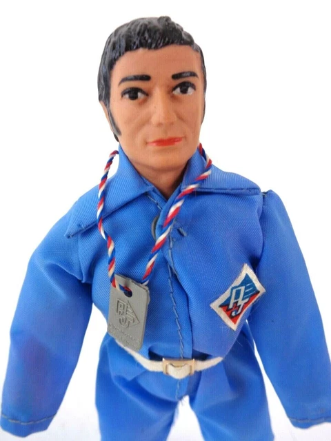 VINTAGE MEGO JOHNNIE Jackson Action Figure 1970s UK Variant Boxed Very ...