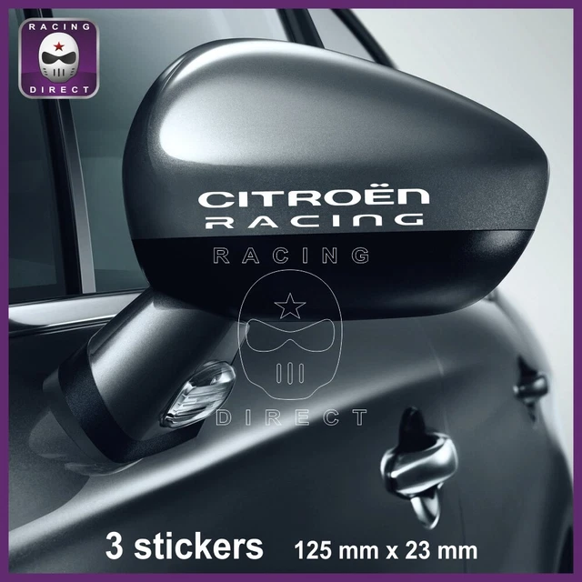 2809 STICKER CITROEN RACING decal aufkleber adesivo Saxo C1 C2 C3 DS3 ...
