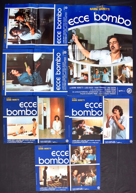 FOTOBUSTA ECCE BOMBO Nanni Moretti Luisa Rouges Traverse Javicoli F34 ...