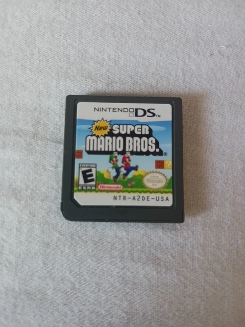 NEW SUPER MARIO Bros (Nintendo DS 2006) - EUC - TESTED - NTR-005 NTR ...