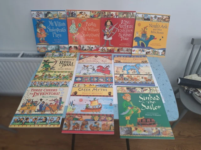 COMIC STRIP CLASSICS - Ten Timeless Tales Marcia Williams Books MRP £69 ...