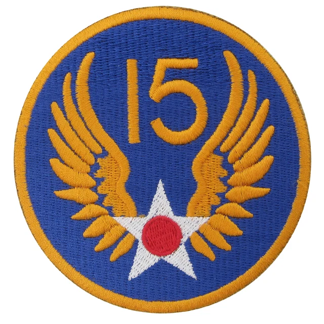 US ARMY USAAF 15th Air Force Badge- WW2 Repro American Airforce ...