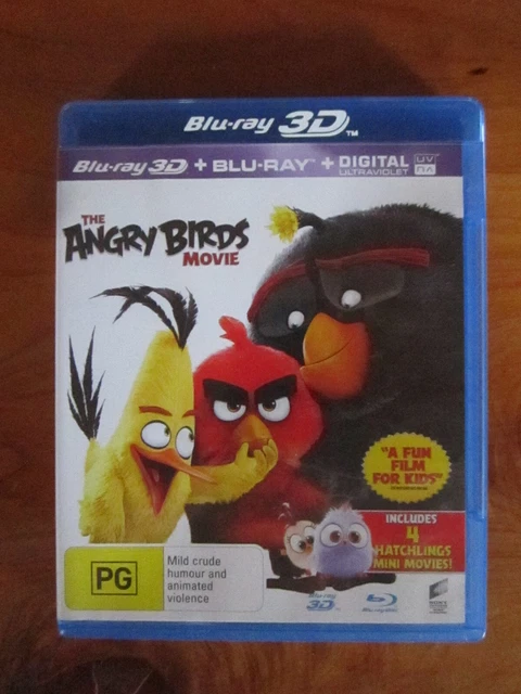 DVD BLU-RAY 3D The Angry Birds Movie Like New *** Great *** Must See £5 ...