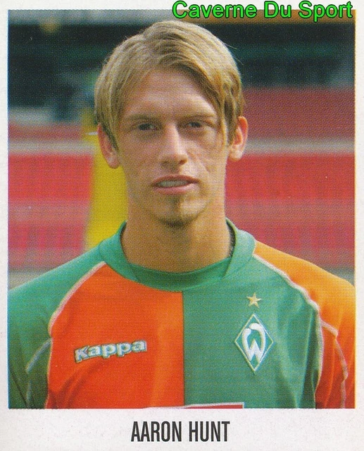 081 AARON HUNT Germany Werder Bremen Sticker Fussball 2006 Panini EUR 1 ...