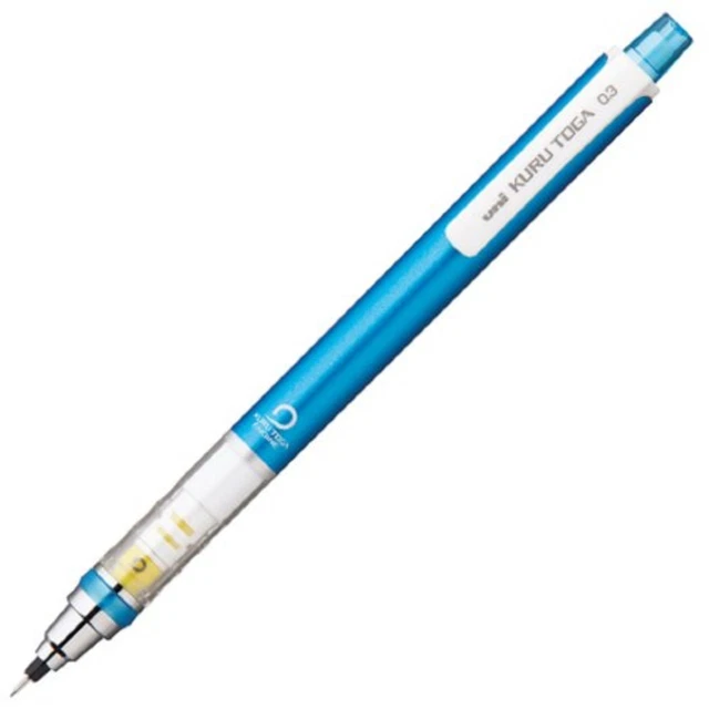 PLUMA MECÁNICA UNI kuru toga modelo estándar azul 0,3 mm sin envío con ...