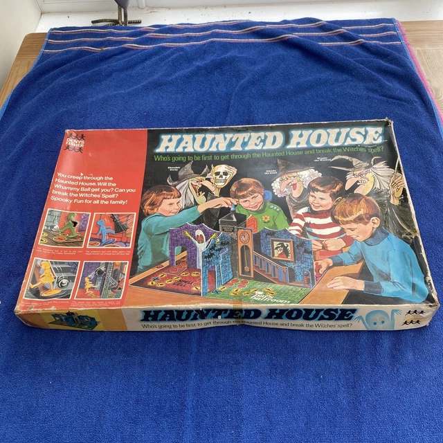 DENYS FISHER HAUNTED House Board Game Vintage - Complete Good Condition ...