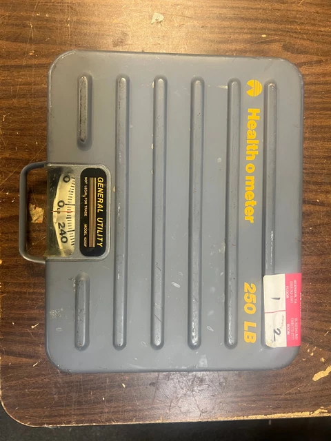 VINTAGE HEALTH O Meter General Utility Scale 250 lb Model 4250F $34.99 ...