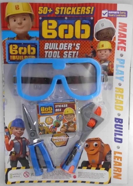BOB THE BUILDER magazine #303 2024 Read Play Make, 50 Stickers +Builder ...