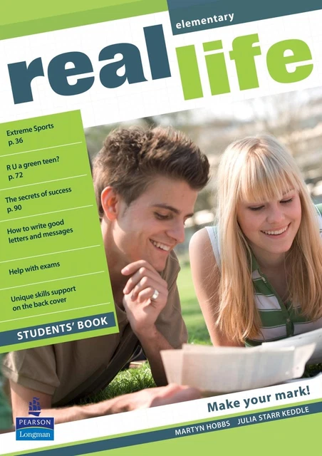 REAL LIFE GLOBAL Elementary Students Book by Martyn Hobbs (English ...