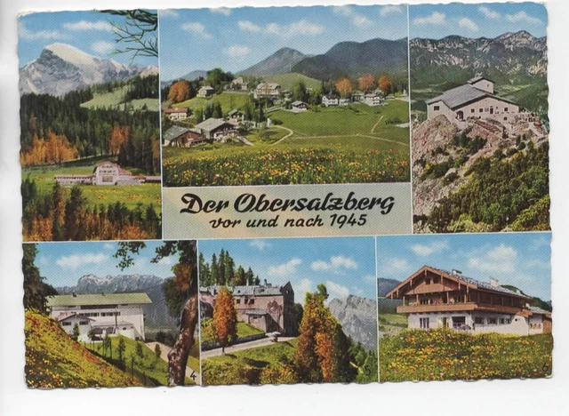 AK OBERSALZBERG vor und nach 1945 ungel.(E5) EUR 1,00 - PicClick DE