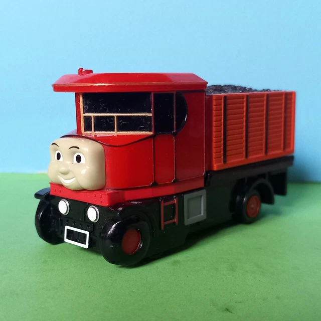 THOMAS THE TANK Engine Elizabeth The Red Coal Truck Motorised Tomy ...