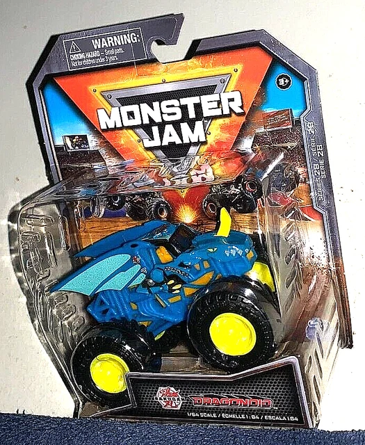 SPIN MASTER MONSTER Jam Blue Bakugan Dragonoid Arena Favorites Series ...