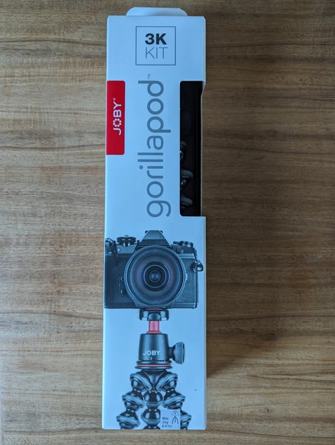 JOBY GORILLAPOD 3K Tripod Kit with Ballhead 3kg Payload - JB01507 - Brand New $99.00 - PicClick AU