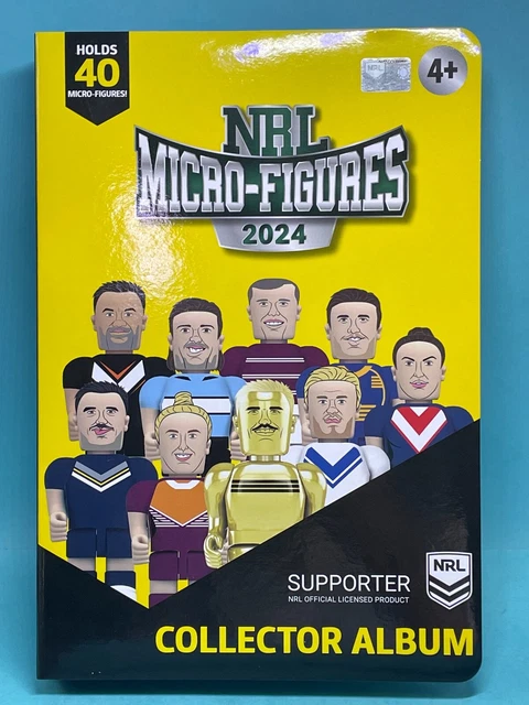 2024 NRL MICRO Figures Complete Full Set Album 40 Rugby League Cleary ...