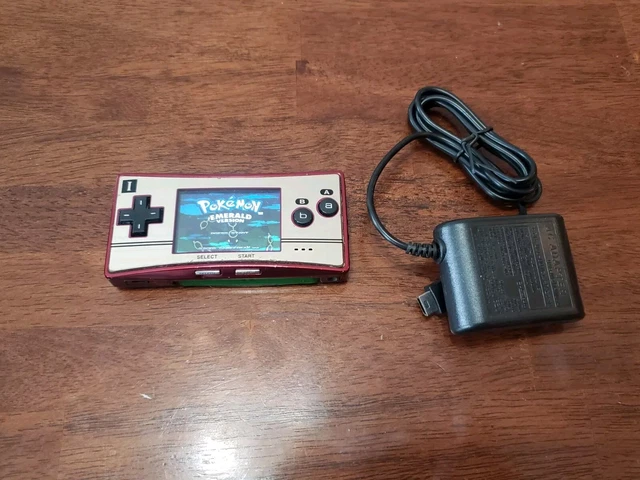 NINTENDO GAME BOY Micro 20th Anniversary Famicom Edition USA OXY-001 /w ...
