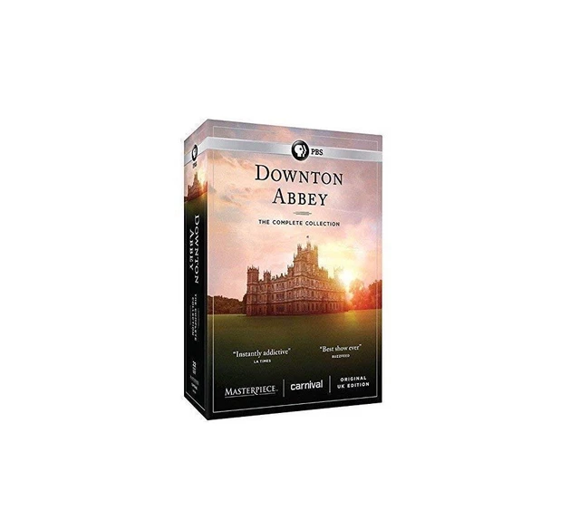 DOWNTON ABBEY: THE Complete Series Collection Seasons 1-6 DVD BOX SET ...
