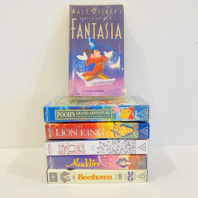 VINTAGE VHS KIDS Bundle X6 Walt Disney / Universal $25.00 - PicClick AU