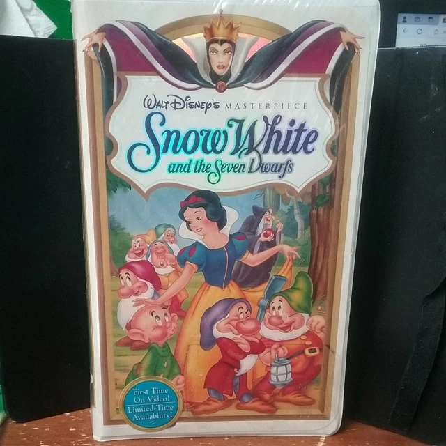 SNOW WHITE AND the seven dwarfs (VHS,1994, CLAMSHELL) Walt Disney's ...