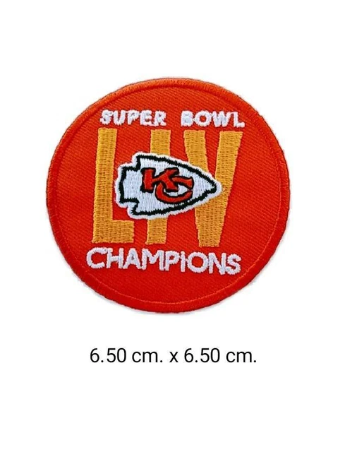 NFL KC CHIEFS CHAMPIONS SB logo LIV per toppa di ferro, cucito su ...