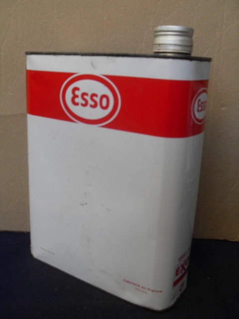 BIDON ANCIEN HUILE Garage " Esso Motor Oil " Années 70 80 EUR 10,00 ...