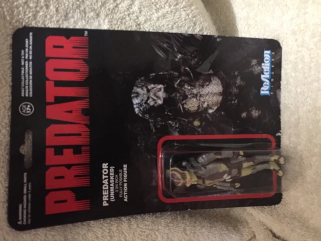 FUNKO REACTION PREDATOR Closed Mouth Predator Action Figure £9.36 ...