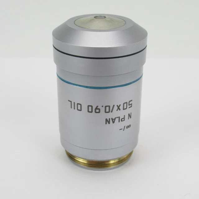 LEICA N PLAN 50X/0.90 Infinity/- Oil Microscope Objective M25 - 506085 ...