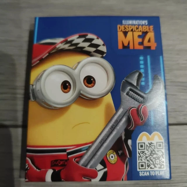 MCDONALD'S UK 2024 Despicable Me4 Pit Crew Ron Minion Collectors metal ...