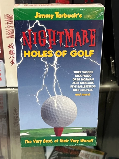 JIMMY TARBUCK'S NIGHTMARE Holes of Golf (VHS) VHS VIDEO TAPE! BRAND NEW ...