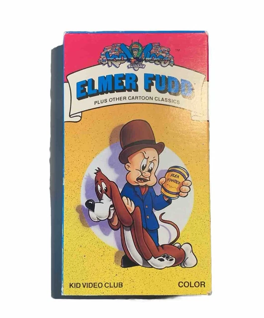 1988 KID VIDEO Presents Elmer Fudd Volume 1 Vhs Tape Tested And Working ...