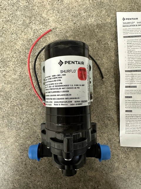 BOMBA PENTAIR SHURFLO modelo 2088-363-500 EUR 45,30 - PicClick ES