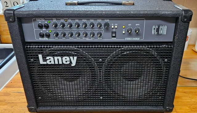 AMPLIFICATEUR DE GUITARE Laney Gc 60A - 2 Canaux, Réverbération, Deux ...