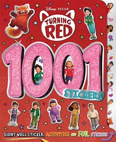 DISNEY PIXAR TURNING Red: 1001 Stickers (From the Movie)-Autumn £9.39 ...