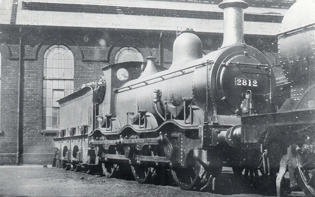 EX MR/LMS KIRTLEY DOUBLE FRAMED CLASS 1F 0-6-0 No 2812 @ SALTLEY MPD ...