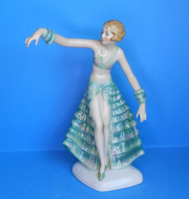 FASOLD & STAUCH Bock ~ German Art Deco ~ Lady Dancer ~ Porcelain ...