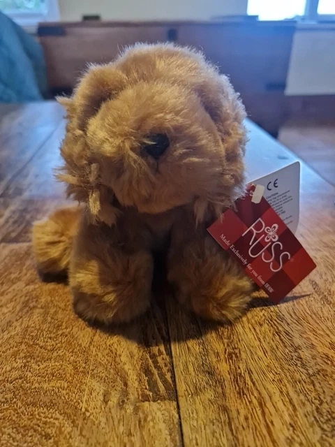 RUSS BERRIE ‘SCRUFFY’ Puppy Dog Soft Plush Beanie Toy 6” & Tags £11.13 ...