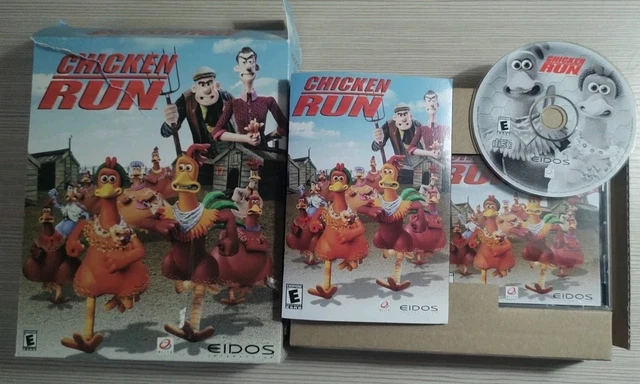 CHICKEN RUN (EIDOS Interactive, PC Compact Disc Game, 2000) Complete In ...